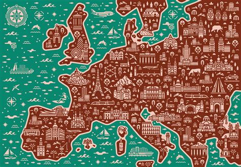 Map Illustrations Part Iii Behance
