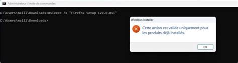 Utiliser La Commande Msiexec Pour Installer Désinstaller Des Applications Windows Installer