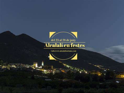 Alcalali festes santjoan Alcalalí Turismo
