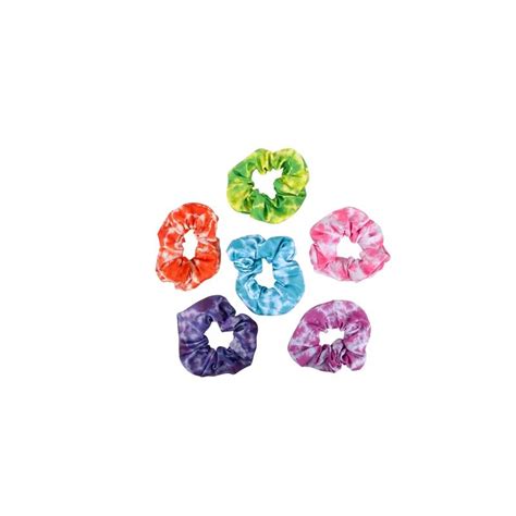 Solid Color Tie Dye Scrunchies Cappels