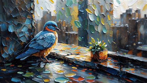 The Rooftop Garden 07 Ai Art By Abida Hamid Pixels Merch