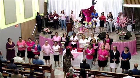 Igreja OBPC Itaquera Culto de Ceia do Senhor Irmãs da UFEBRAC
