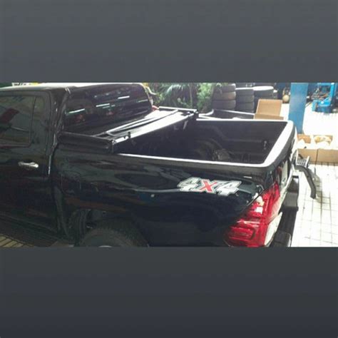 Jual Tutup Bak Terpal Import Lipat Tiga Double Cabin Hilux Vigo Revo