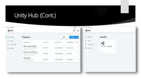 Unity Game Engine Basics Pptx Operating Systems Computer Software And Applications