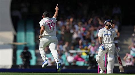 Ind Vs Aus 5th Test Virat Kohli Fails In Australia Border Gavaskar