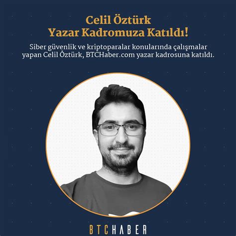 Celil Öztürk Posted On Linkedin