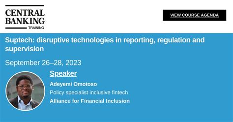 speaking on suptech and regtech in banking adeyemi omotoso posted on the topic linkedin