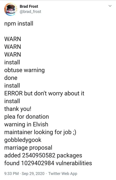 the one line package is promise broke npm create react app and