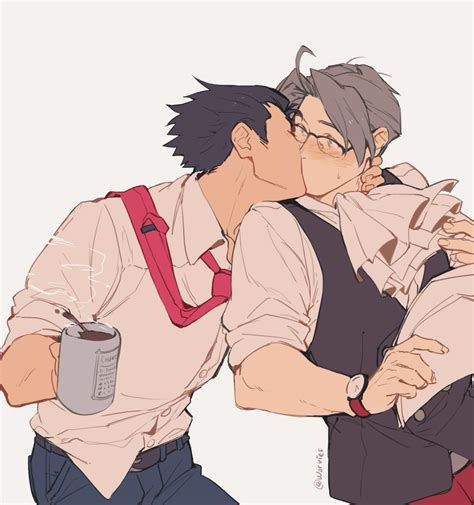 Phoenix Wright And Miles Edgeworth Ace Attorney Drawn By Worvies
