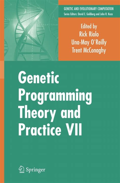 Genetic Programming Theory And Practice Vii Ebook Belillustration