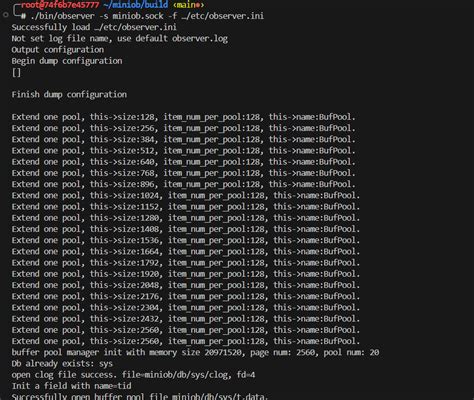 Vscode调试miniob报错 Oceanbase 数据库大赛 社区问答 Oceanbase社区 分布式数据库