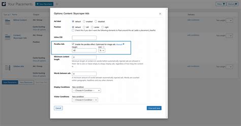 How To Create Parallax Ads In WordPress Advanced Ads