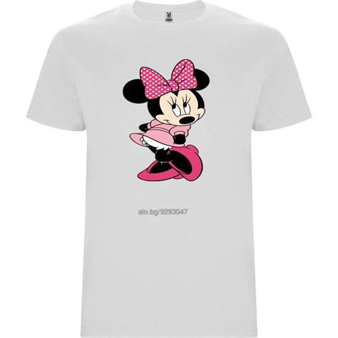 Нова детска тениска с Мини Маус в бял цвят Тениска Универсално 3 4 години до 104 см 4