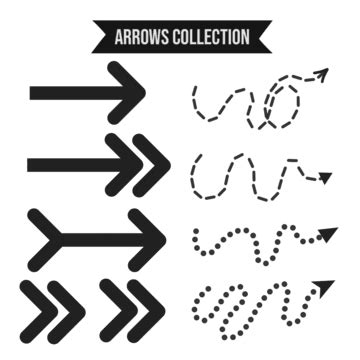 Arrow Collection Vector Hd PNG Images Vector Arrows Collection Vector