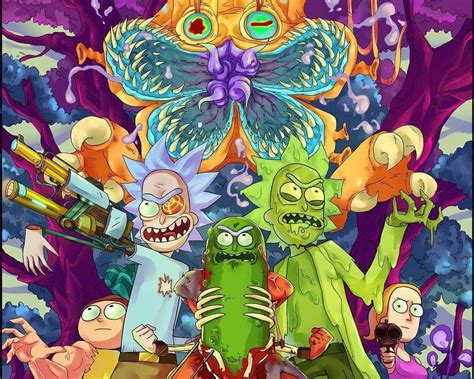 Rick And Morty Aesthetic Wallpapers · 220 Images 👴👦🌌👽