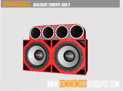 GTA SA IV ZMODELER Dominio Mods GTA SA Caixa De Som Para Zmodeler
