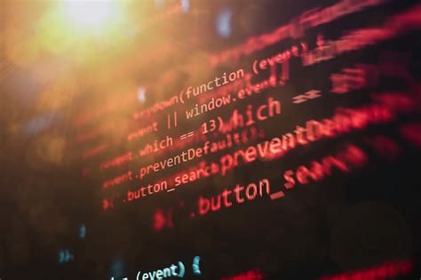 Premium Photo Web Developing Programming Language For Website Coding