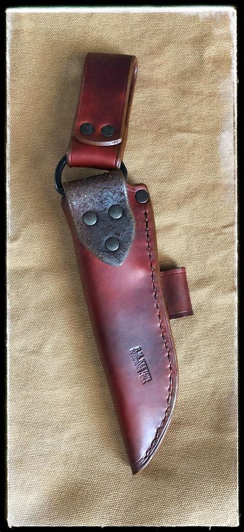 Leather Dangle Sheath For Benchmade 162 Bushcrafter Etsy In 2023