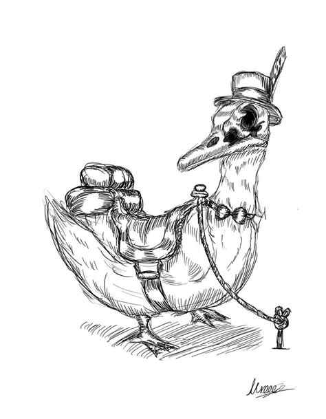 Inktober16 Fowl By Mr0003 On Deviantart