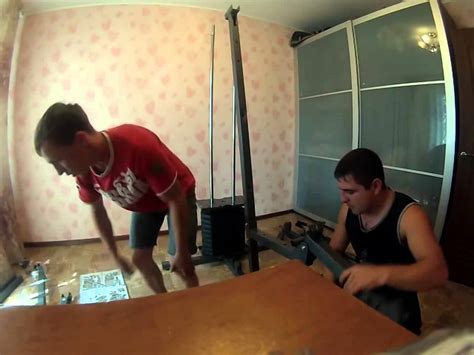 Сборка тренажеров силовой тренажер - YouTube