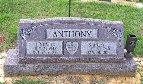 Linda L Corder Anthony 1948 2003 Find A Grave Memorial