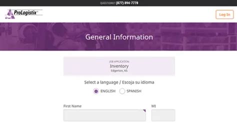 Prologistix Job Application And Careers