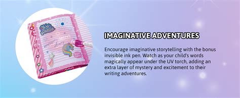 Style Girlz Unicorn Secret Diary For Girls Lockable Girls Diary With
