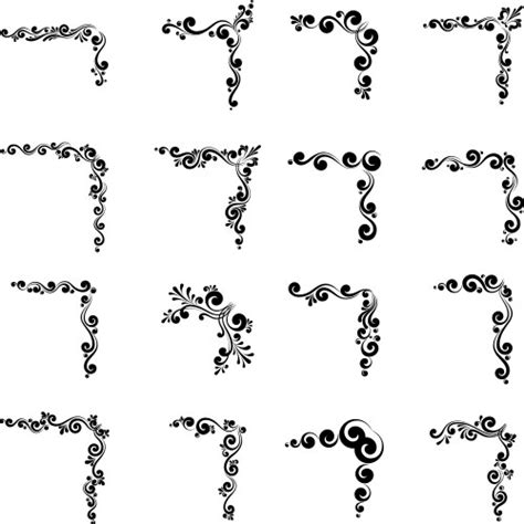 Cute Corner Border Vector Images Over 2000