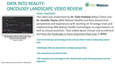 IBM Watson Health Oncology Case Study 2019 PDF