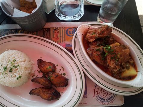 Cuban Chicken Fricasse At Havana 1957 South Beach