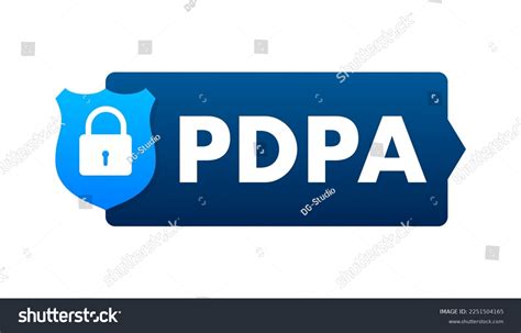 Personal Data Protection Act Pdpa Secure Stock Vector Royalty Free