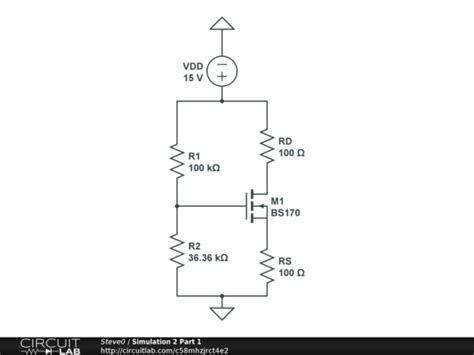 Simulation 2 Part 1 Circuitlab