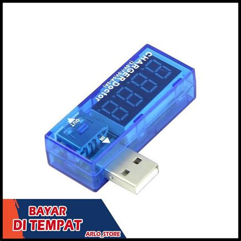 Jual Usb Voltmeter Amperemeter Powerbank Tester Volt Meter Ampere Meter Shopee Indonesia