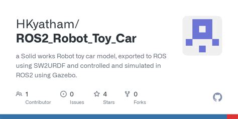 Github Hkyathamros2robottoycar A Solid Works Robot Toy Car Model Exported To Ros Using