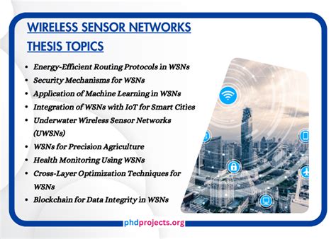 Wireless Sensor Networks Thesis Ideas