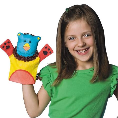 Sands® Color Me™ 9 Fabric Animal Hand Puppets Image 1