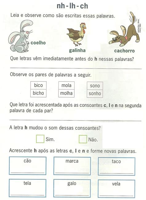 Amamos ciência Atividades NH LH CH