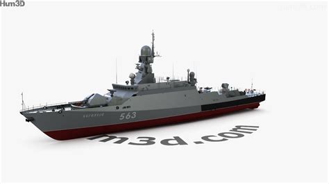 360 View Of Buyan M Class Corvette 3d Model 3dmodels Store