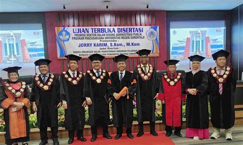 Disertasi Jorry Karim Hadirkan Terobosan Budaya Organisasi Untuk Pemerintahan Digital Go Pena