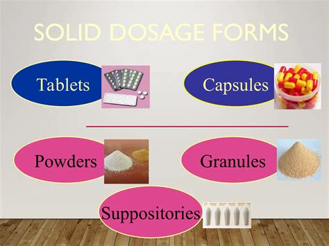 Solid Dosage Form Tablet Advantage Disadvantage Ppt