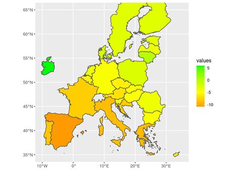 4 Drawing Maps Of Europe Using Eurostat With R