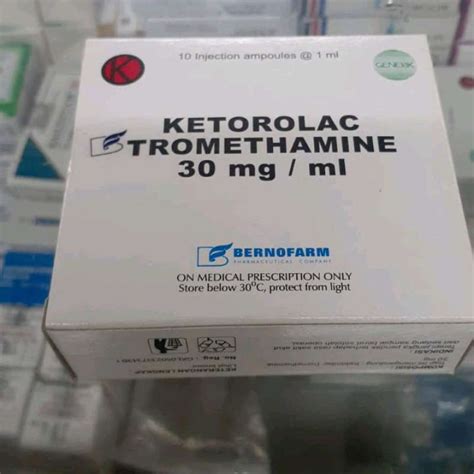 Jual Ketorolac 30mg Injeksi Per Box Di Seller Apotik Sekawan Kayu
