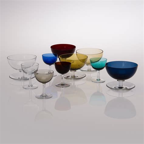 A 10 Piece Glassware Set With Models 1344 And 1125 Nuutajärvi
