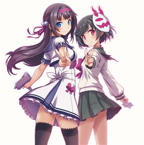 Kamizono Shinobu And Kamizono Maya Gal Gun And 1 More Drawn By