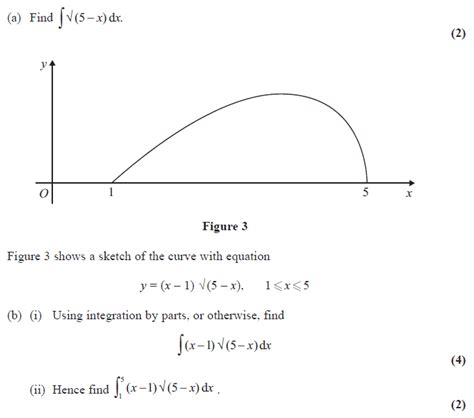 Exam Questions Integration By Substitution Examsolutions