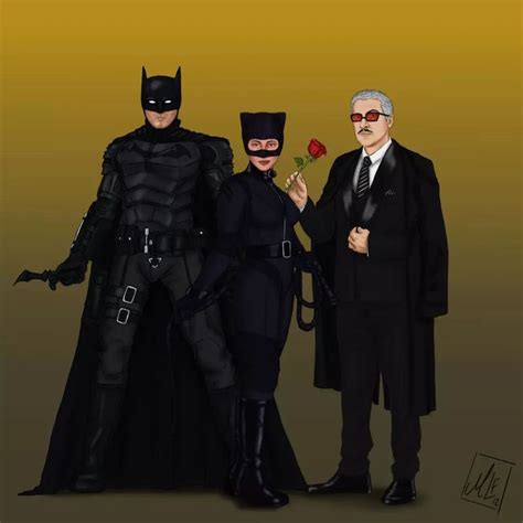 Batman X Catwoman X Carmine Falcone Catwoman Batman Movie Batman Art