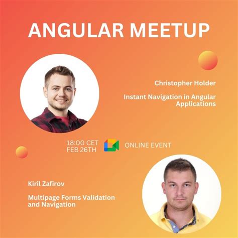 🚀 Join Us For An Exciting Angular Macedonia Meetup On February 26th Angular Macedonia