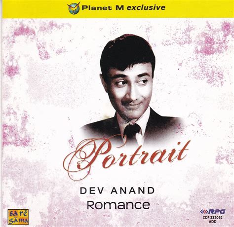 Portrait Dev Anand Romance Various Music