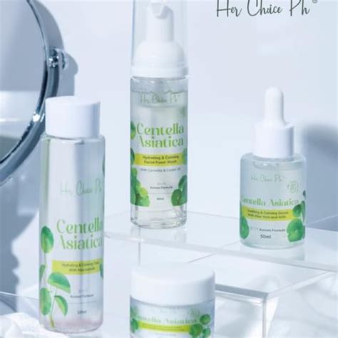 Her Choice Ph Centella Asiatica Premium Repair Set Skin Brightening Set