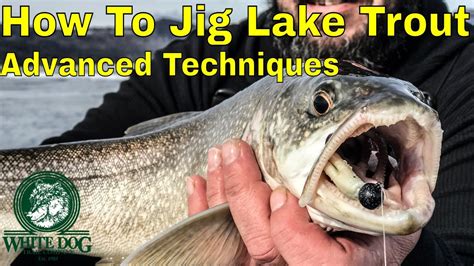 How To Jig Lake Trout Advanced Techniques Ice Fishing YouTube